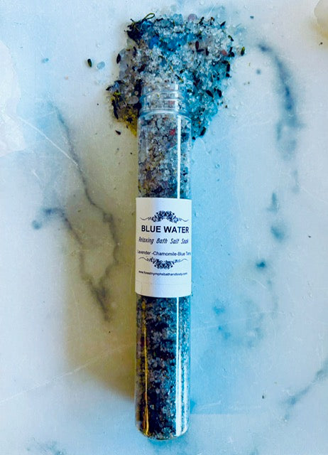 Blue Water Bath Salts – Forest Nymphs Vegan Bath And Body